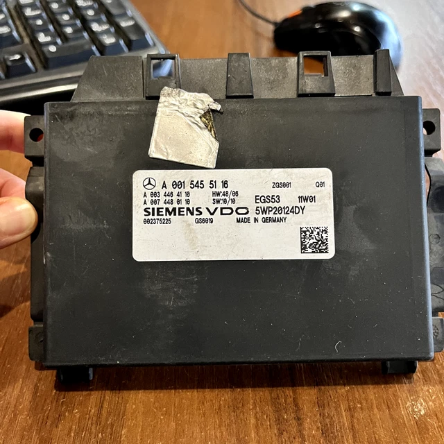 MERCEDES-BENZ VITO VIANO W639 Gearbox control unit module A0015455116 ...