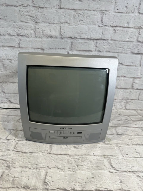 VINTAGE AKURA APDV150T-S CRT Retro Gaming TV- Cube- TV Working £63.69 - PicClick UK