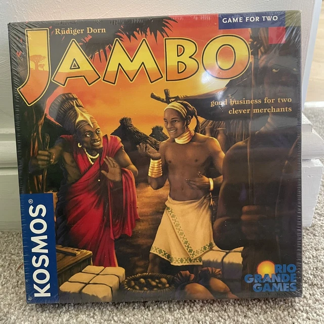 JAMBO TRADING CARD game - Kosmos / Rio Grande Games - Brand new ...
