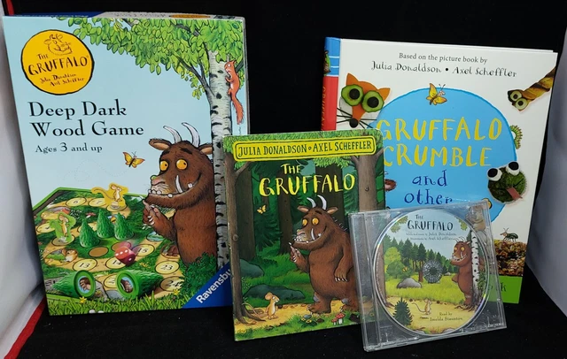 THE GRUFFALO PLAY Set, Book, Audio CD & Game Ready for Book Week (21) £ ...