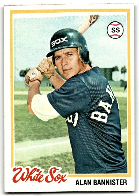 1978 TOPPS ALAN Bannister. Chicago White Sox #213 EUR 2,96 - PicClick FR