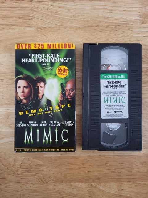 RARE VHS SCREENER - Mimic - Sci-Fi Horror Demo Promo £14.24 - PicClick UK