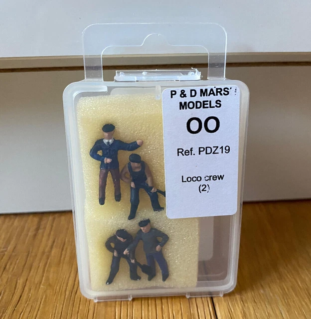 P&D MARSH OO Gauge Models - Ref PDZ19 Loco Crew (2) Painted £9.99 ...