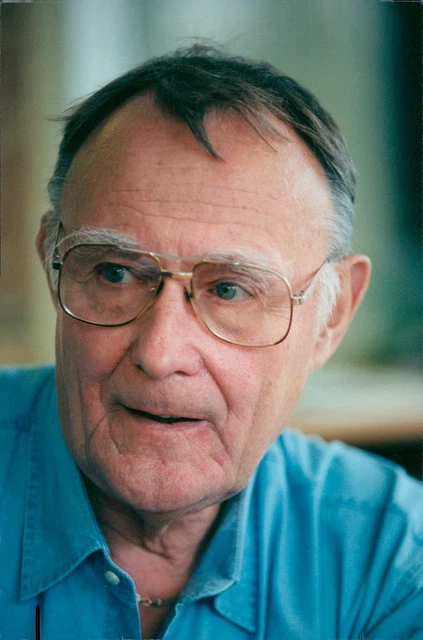 PORTRAIT OF THE founder of IKEA, Ingvar Kamprad - Vintage Photograph ...
