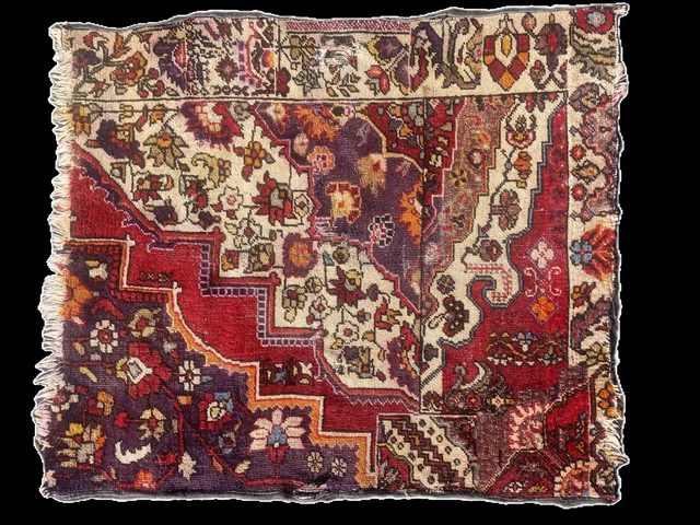 ANTIQUE RARE TURKISH Anatolian wagireh sampler rug tapis turc anatolien ...