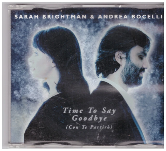 SARAH BRIGHTMAN ANDREA Bocelli - Time to Say Goodbye - 4 track CD ...