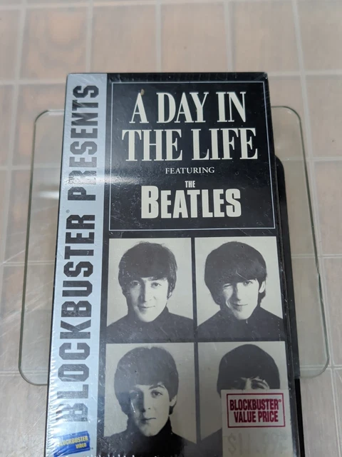 BLOCKBUSTER PRESENTS: A Day in the Life featuring The Beatles VHS tape ...