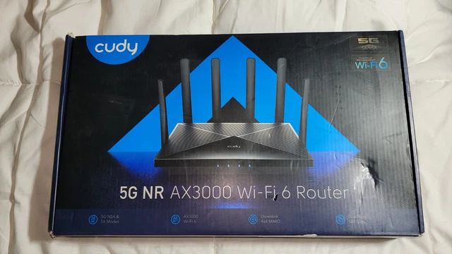 CUDY 5G NR AX3000 Wi-Fi 6 Router Dual SIM - Model P5 $359.99 - PicClick