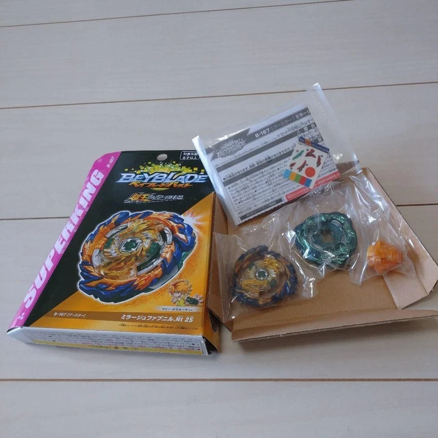 BEYBLADE BURST SUPER King Mirage Fafnir.Nt. 2S Rare ver. EUR 122,38 ...