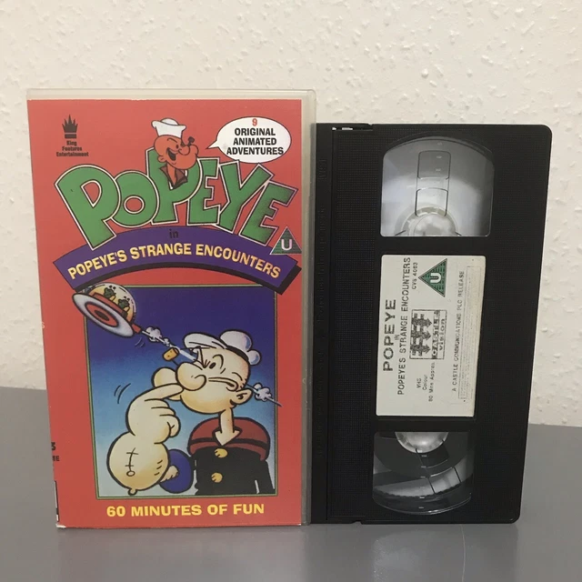 POPEYE - VHS Video - Popeye’s Strange Encounters - Childrens £3.95 ...