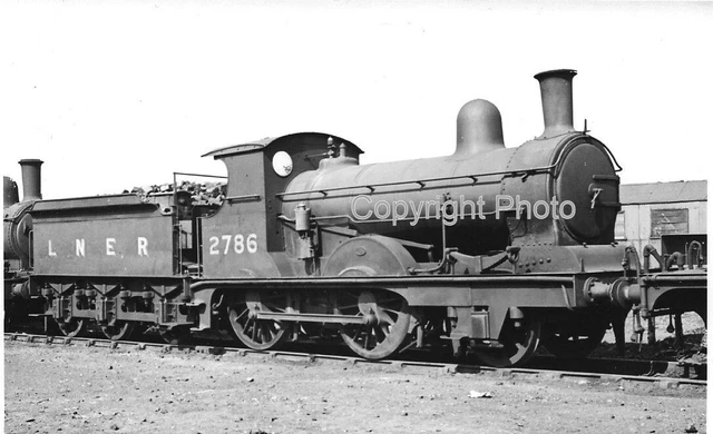 2 PHOTOS - GER/LNER E-4 2-4-0 Nos.2786 & 7416 at Stratford £1.99 ...