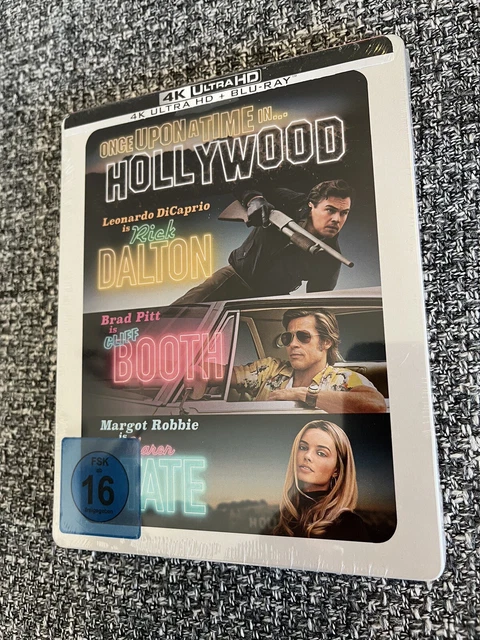ONCE UPON A Time In Hollywood 4K Steelbook NEU&OVP!! Tarantino Pitt DiCaprio EUR 19,99 - PicClick DE