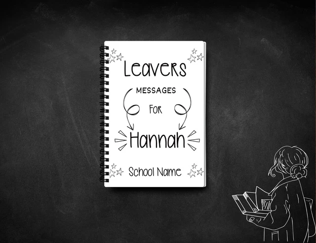 2025 SCHOOL LEAVERS A5 Notebook | Class of 2025 | Leavers | Memories ...