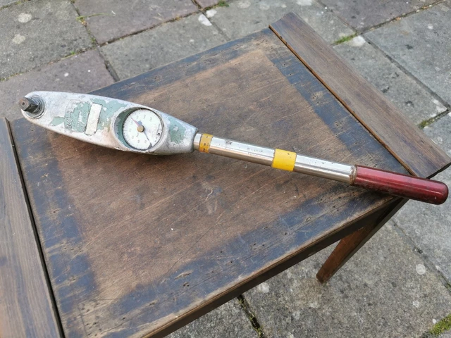 RARE VINTAGE TOOL: MHH Torqueleader Torque Meter Wrench 20-160 FT LBS 1 ...