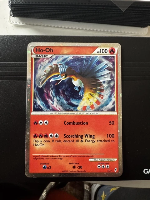 POKEMON CALL OF Legends Ho-Oh SL5 Shiny Holo Rare Played EUR 170,00 ...