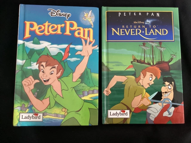 2 X DISNEY Ladybird books Peter Pan - Peter Pan return to never land £4 ...