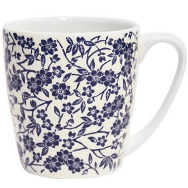 CHURCHILL CHINA MUG Queens Blue Story Calico £12.99 - PicClick UK