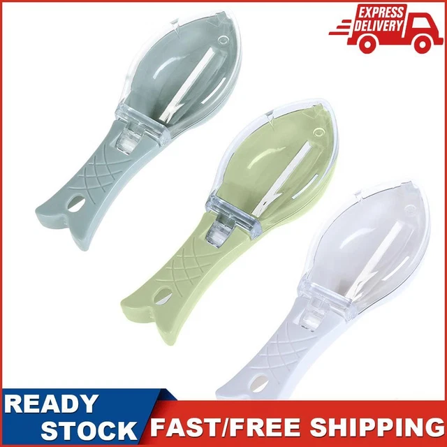PLASTIC FISH SCALE Scraper Quick Removal Fish Scale Scraper with ...