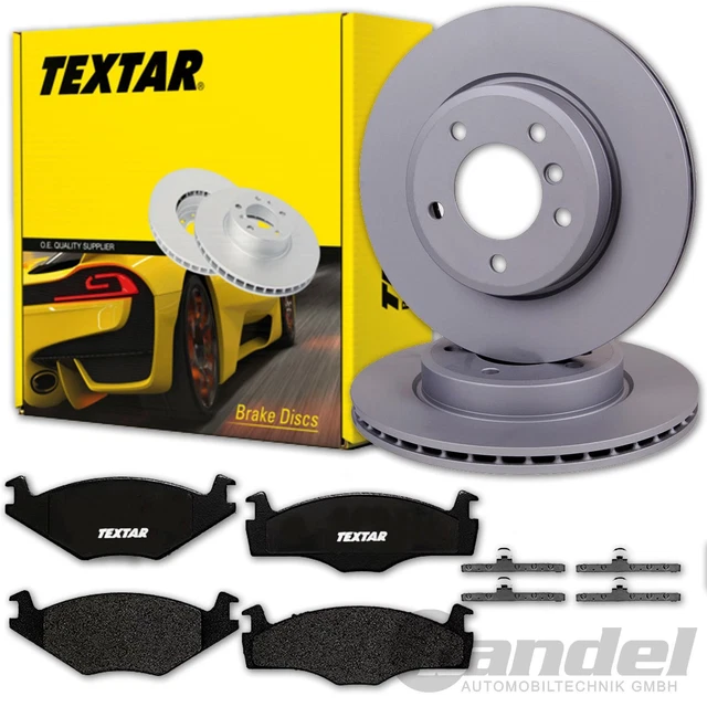 TEXTAR BREMSSCHEIBEN + BELÄGE VORNE für VW GOLF 1 2 GT GTI POLO G40 SCIROCCO EUR 68,90 - PicClick DE