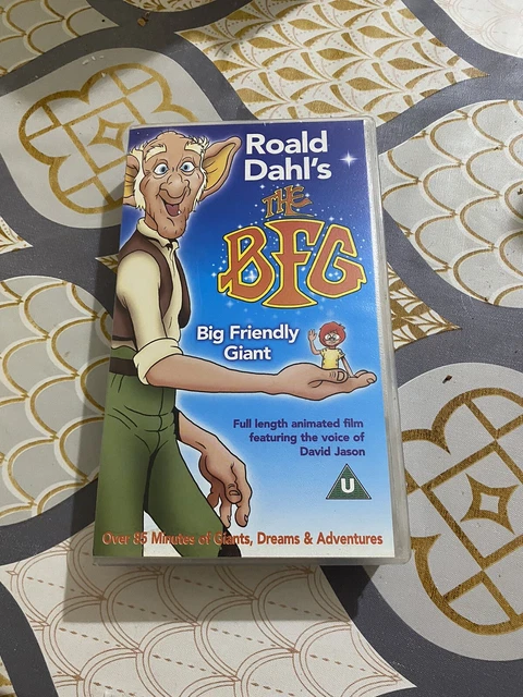 ROALD DAHL’S THE BFG. VHS £2.50 - PicClick UK