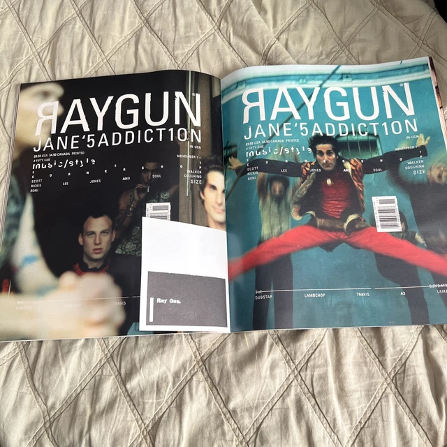 RAY GUN MAGAZINE Music + Style Issue #51 November 1997 Jane'5 Addiction ...