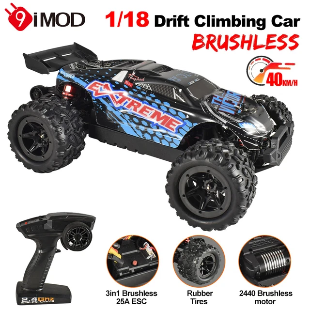 1:18 RC CAR Brushless Off-Road Car 40km/h Four-Wheel High Speed ...
