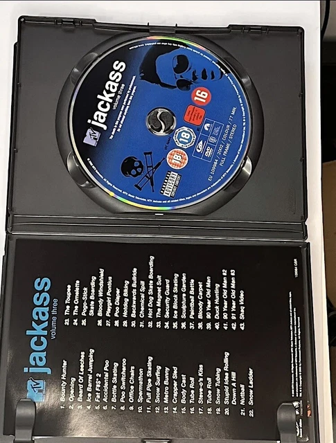 JACKASS - COMPLETE Collection (Box Set) (DVD, 2003) £7.50 - PicClick UK