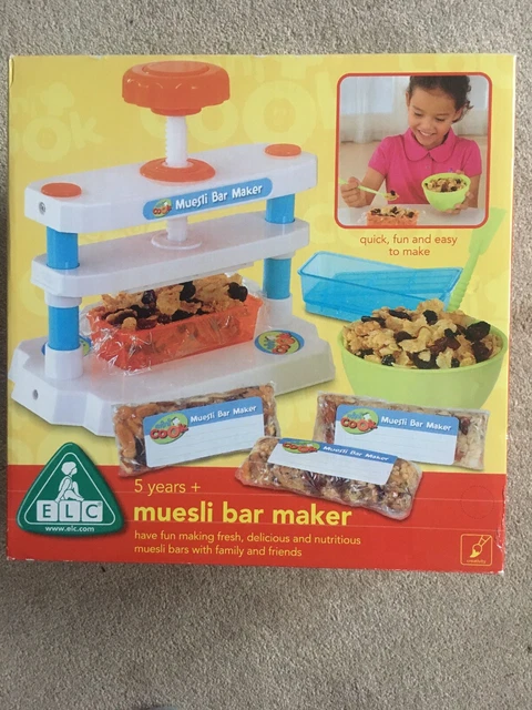 ELC MINI COOK Muesli Bar Maker With Box & Instructions Used ONCE £4.50 ...