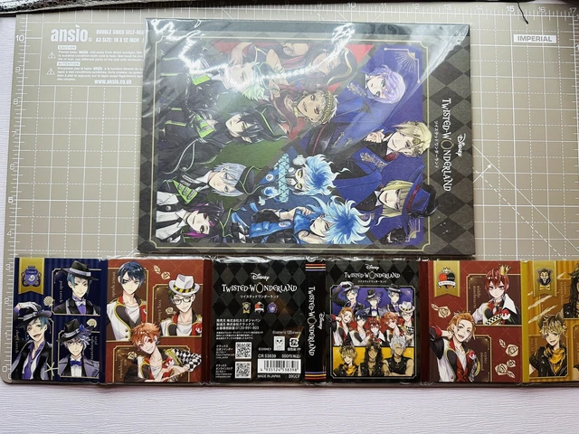 DISNEY TWISTED WONDERLAND - Sticky note, Notebook set, Import Japan £8. ...