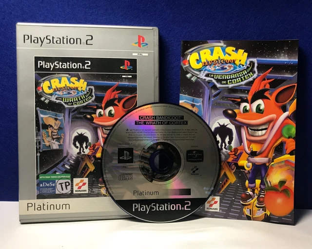CRASH BANDICOOT LA venganza de Cortex PS2 COMPLETO PAL España Play ...