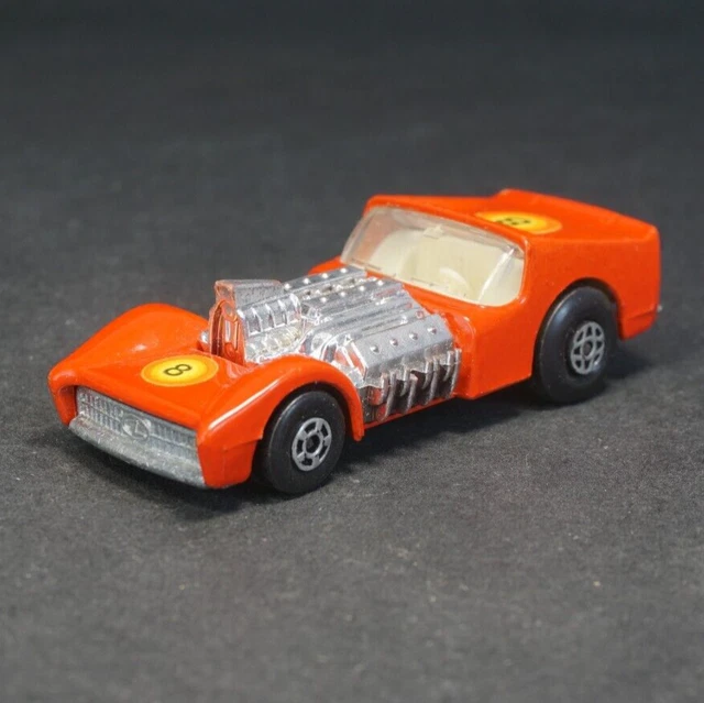 MATCHBOX ROAD DRAGSTER N19 Made in England 1970 Vintage Diecast Model ...