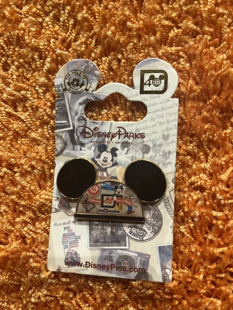DISNEY PARKS TRADING Pins WDW 40 Years Of Magic Mickey Ear Hat Pin 2010 ...