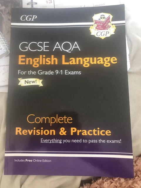 Gcse Aqa English Language Complete Revision And Practice For Grade 9 1 Course £2 00 Picclick Uk