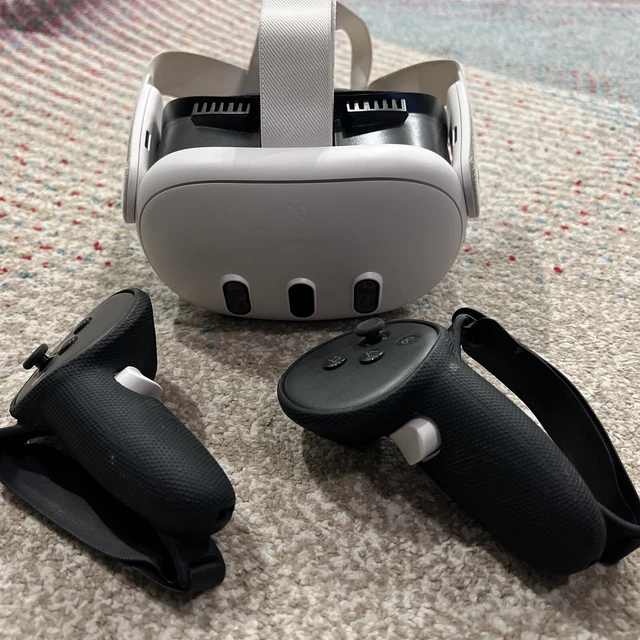 META QUEST 3 128GB VR Headset - White With Upgrades $542.37 - PicClick CA