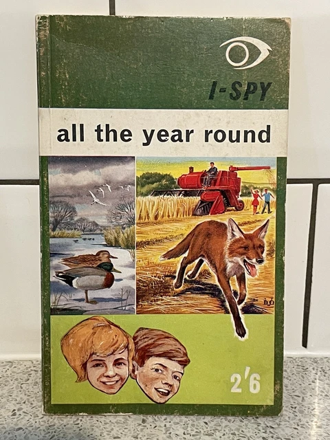 I-SPY ALL THE Year Round - Big Chief I-Spy, Illustrated 1964 Softback £ ...