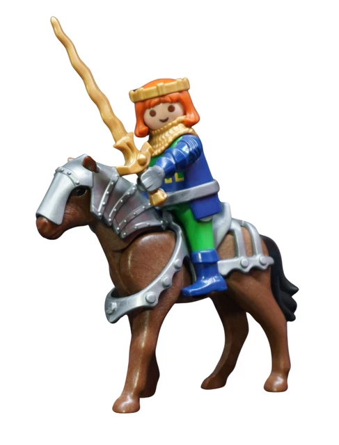 PLAYMOBIL RITTER ZU Pferd Mittelalter Nr. 18818 EUR 11,90 - PicClick DE