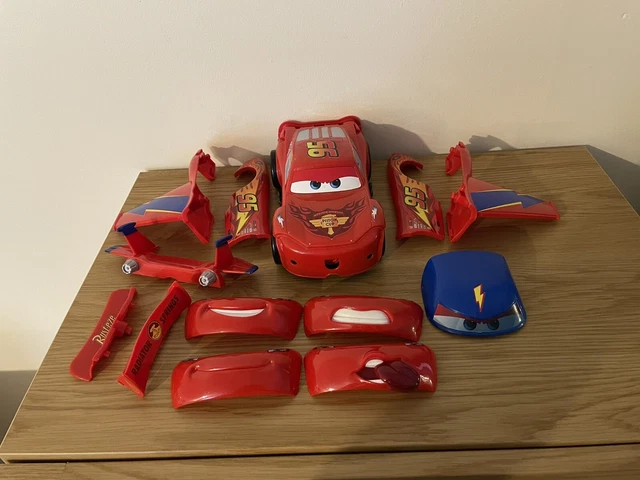 DISNEY CARS LIGHTNING McQueen Design And Drive Transforming £40.00 ...