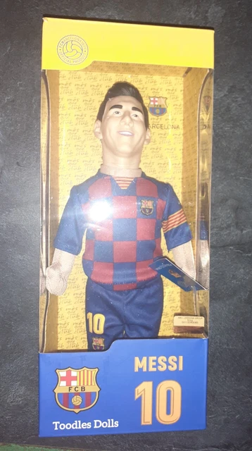 LIONEL MESSI FC Barcelona geante football figurine figure fifa peluche ...