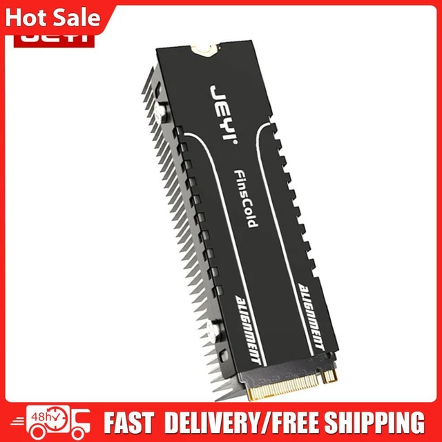 RADIATORE DISSIPATORE DI calore SSD M.2 NVME con pad termico 237 W/mk ...