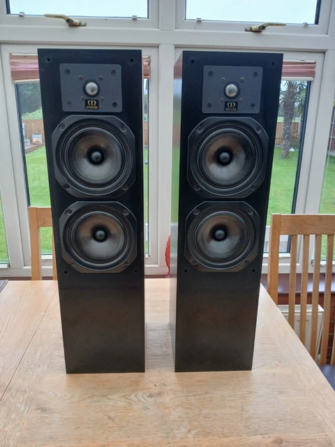 MONITOR AUDIO 14 Speakers Black Excellent Condition £141.10 - PicClick UK