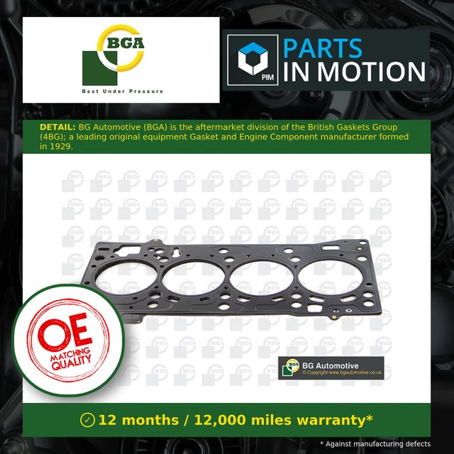 CYLINDER HEAD GASKET fits SEAT BGA 04L103383AE 04L103383BB 04L103383BL ...