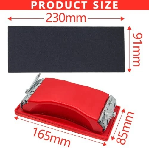 SANDPAPER 40 TO 5000 Grits. 45-Sheets Sand Paper with Hand Sanding ...