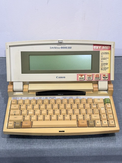 CANON STARWRITER JET 300 Personal Publishing Word Processor System £29. ...