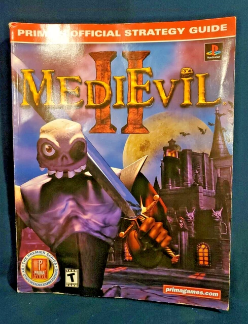 LIBRO GUÍA OFICIAL de Estrategia de Medievil II Prima Sony PlayStation ...