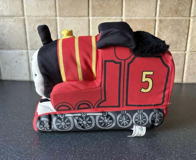 THOMAS & FRIENDS James The Red engine Plush Toy Large 12 inch + £10.00 ...