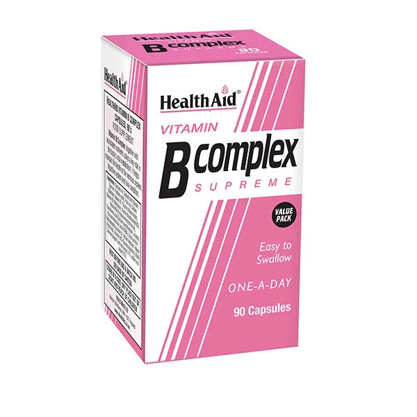 HEALTHAID VITAMIN B Complex Supreme Capsules 90's-7 Pack £121.06 ...