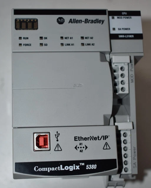 5069-L310ER SERIES A Allen Bradley CompactLogix 5380 Controller 2021 ...