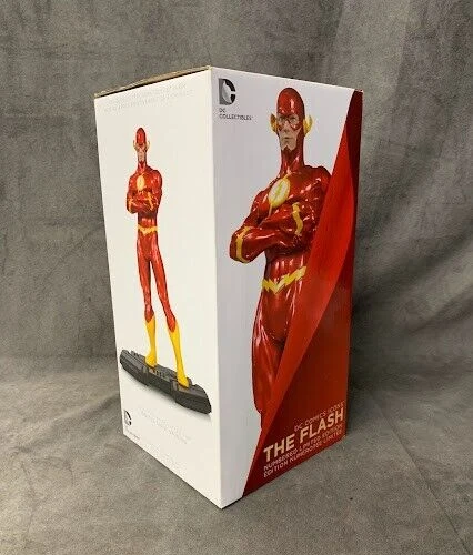 DC COMICS ICONS The Flash Statue Limited Edition 3490/5200 New in Box ...