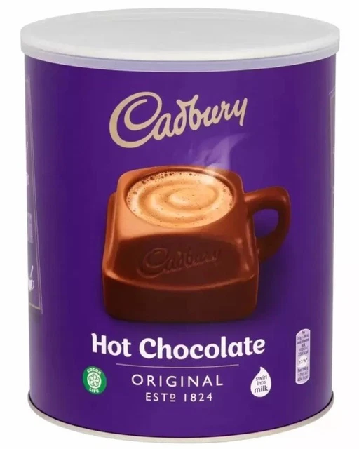 CATERING SIZE 2KG Tub Cadburys Drinking Chocolate Just Add Milk Cocoa ...