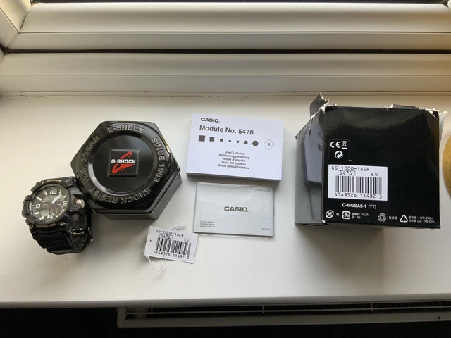 CASIO G-SHOCK GG 1000 1aer MUDMASTER Model 5476 £100.00 - PicClick UK